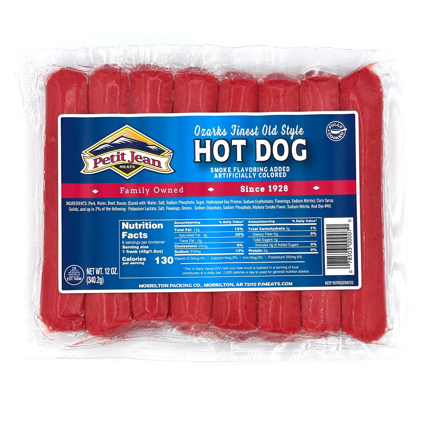Hot Dogs, Petit Jean 12oz (4- packages) & Chili, 14 oz (2 -packages ...